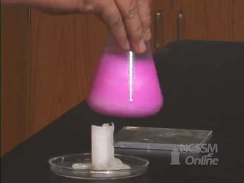 Reaction of Calcium and Water
