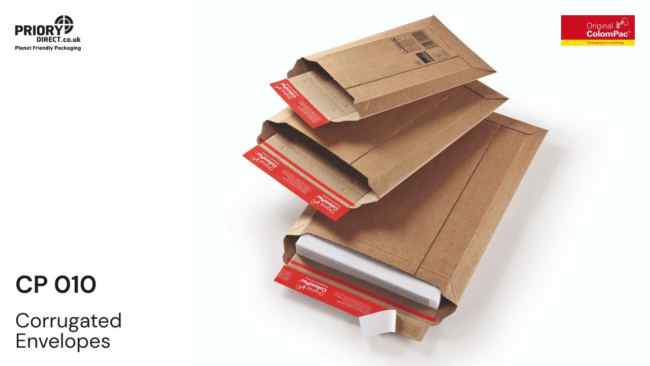 CP 010 ColomPac Corrugated Envelopes