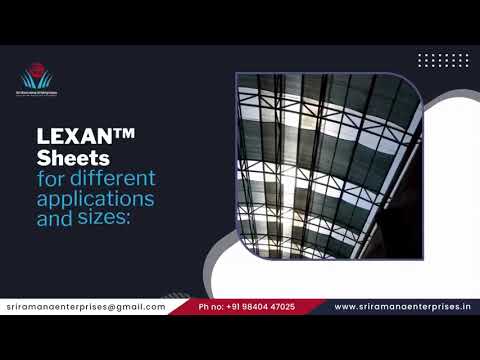 Lexan Polycarbonate Sheet - Latest Price, Dealers & Retailers in India
