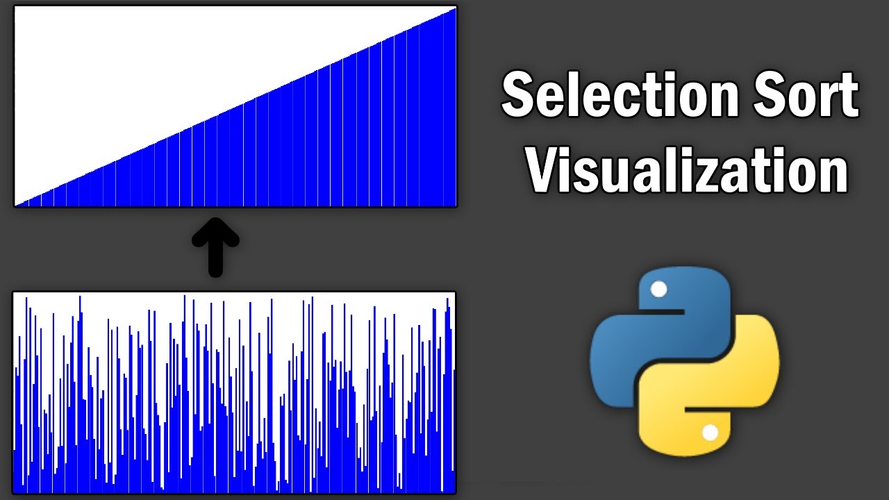 I Visualized Selection Sort in Python