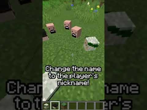 How To Get Player's Heads in Minecraft 🗿 #shorts