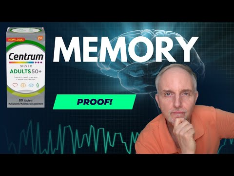 Centrum Silver Multivitamins Improves Memory!?! REALLY?