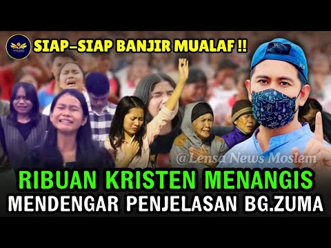 GEGHERR ‼️ RIBUAN KRISTEN MENANGIS MENDENGAR MENJELASKAN BANG ZUMA