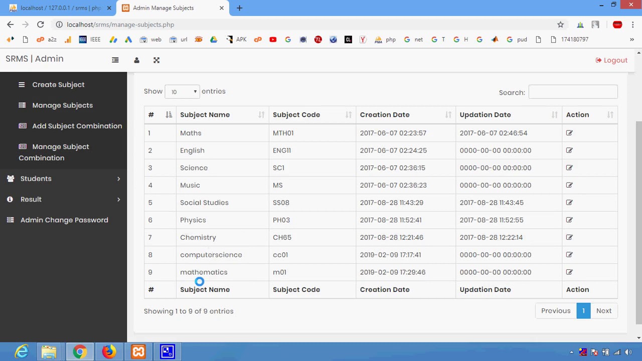 Student Result Management System in PHP - OKOK PROJECTS- Final Year ...