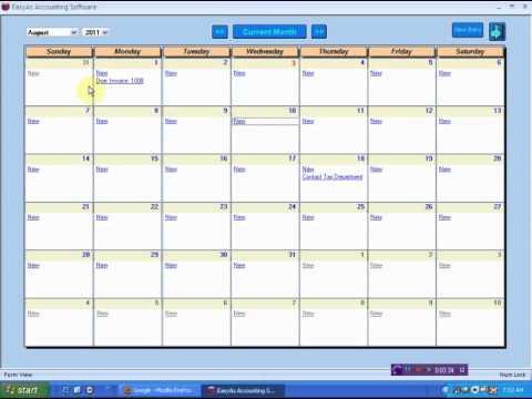 Accounting Calendar -- Small Business Accounting Calendar