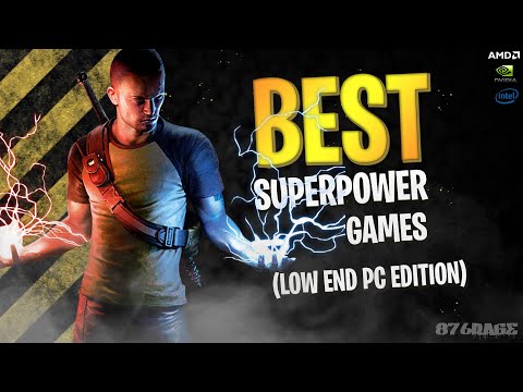 TOP 25 BEST Overpowered Bad-Ass Protagonist PC Games for LOW END PC (4GB RAM and 512MB VRAM) 2024