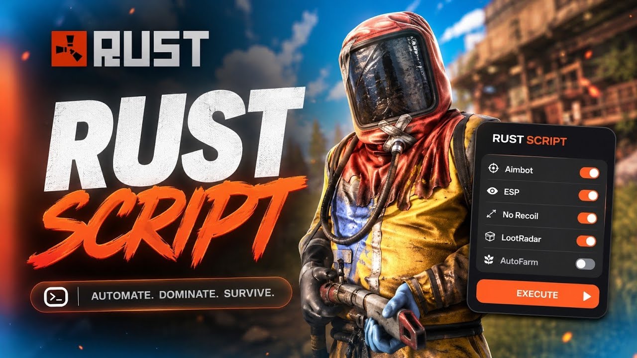 Rust Scripts 2026 - Aimbot + ESP + No Recoil - Best Rust Hacks PC