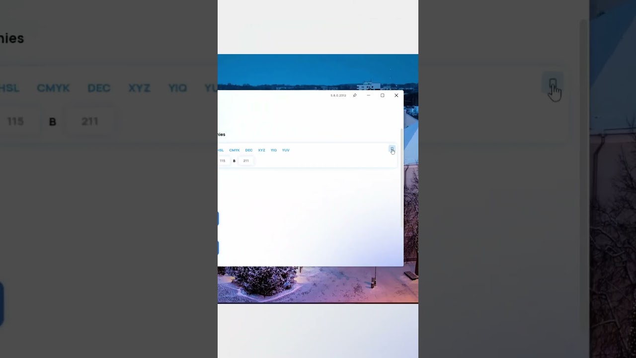 You can now bookmark colors from the Harmonies feature in ColorPicker Max