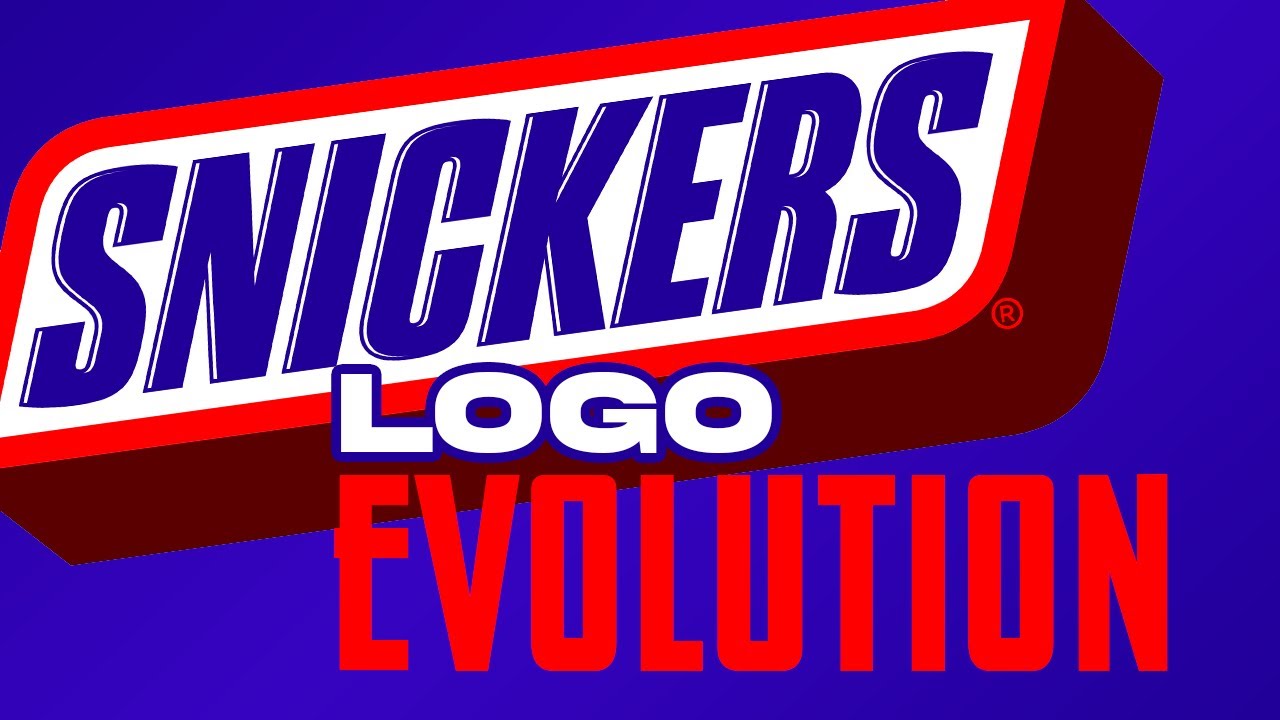 🍫Snickers logo evolution🍫 THANK GOD logo designers exist 😂