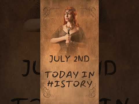 Today in History July 2nd #history #historyminute #onthisday #historyevents #thisdayinhistory