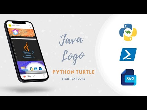 Java Logo | Using PyTurtle ๐ข