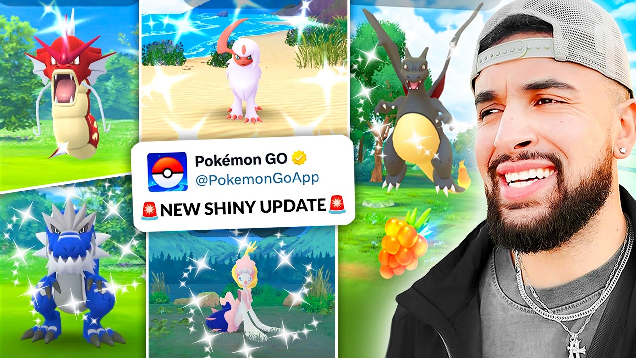 SHINY POKÉMON HAVE CHANGED FOREVER.