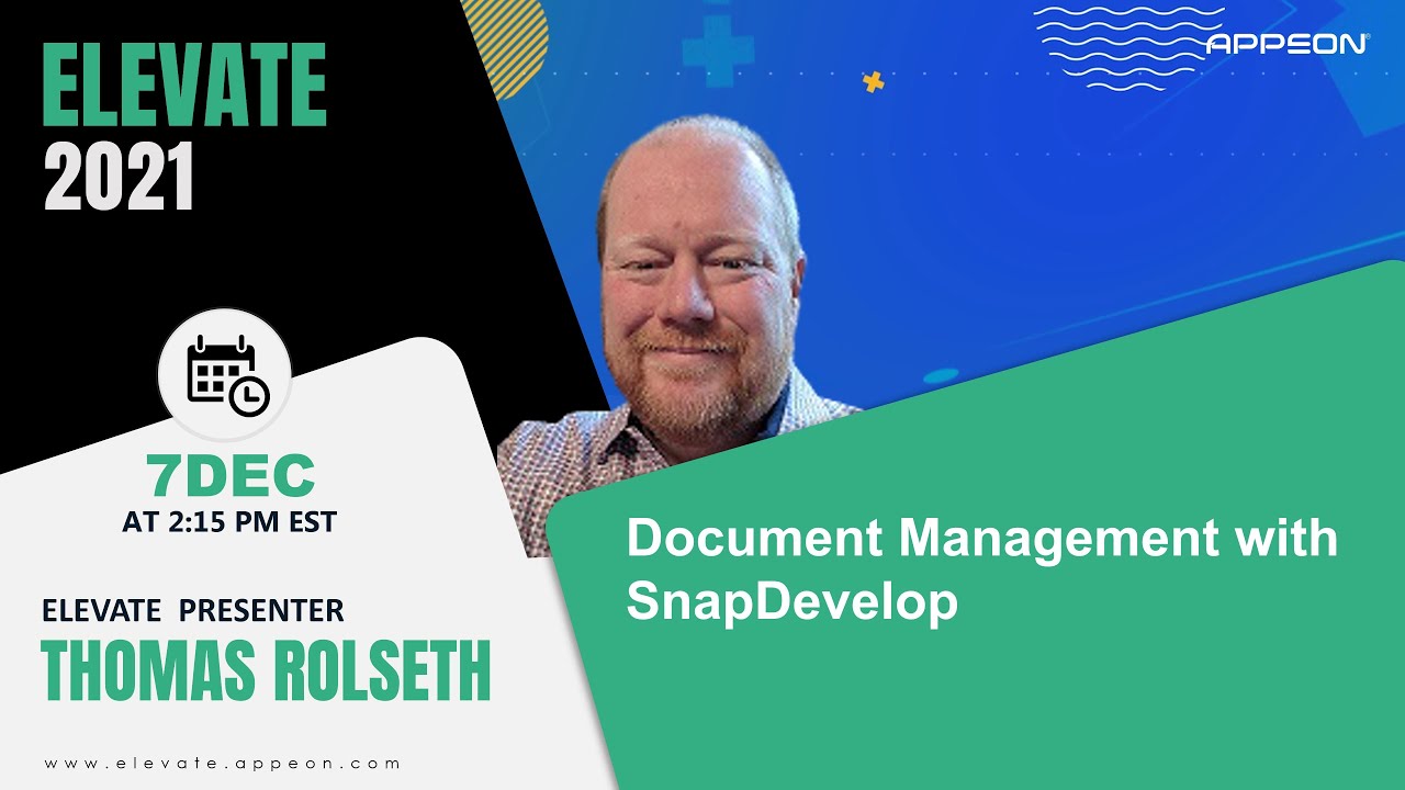 Document Management with SnapDevelop