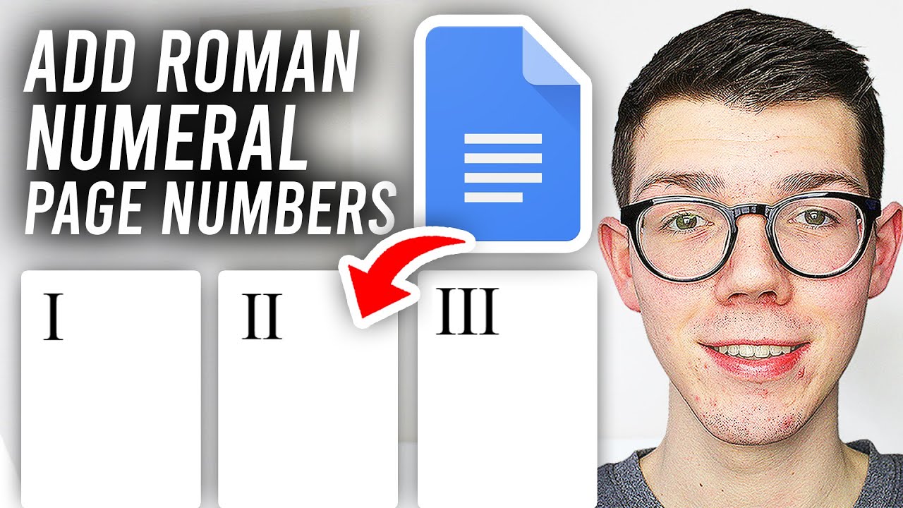 How To Add Roman Numeral Page Numbers In Google Docs - Full Guide