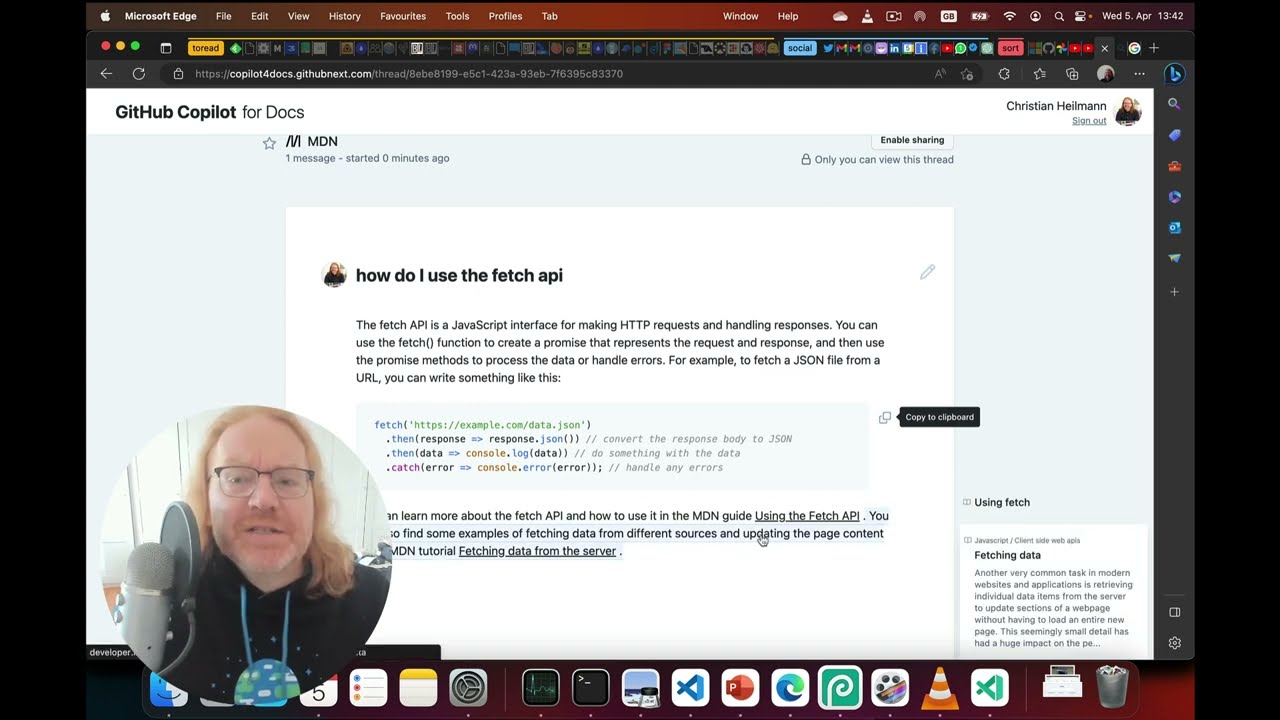 GitHub Copilot for Docs - Putting the 