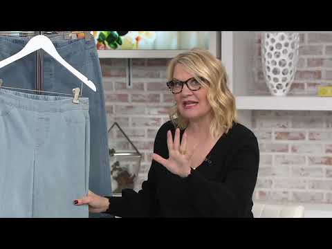 Isaac Mizrahi Live! 24/7 Denim Straight Leg Jeans on QVC