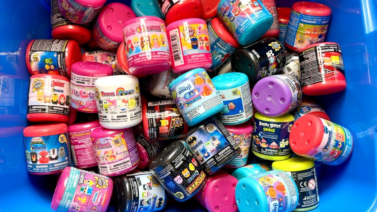 Asmr 100 squishy surprise unboxing