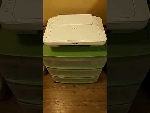 My new Canon printer from Walmart!!💋❤