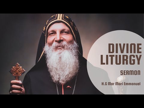 Palm Sunday - H.G. Mar Mari Emmanuel | (English) Sunday Sermon