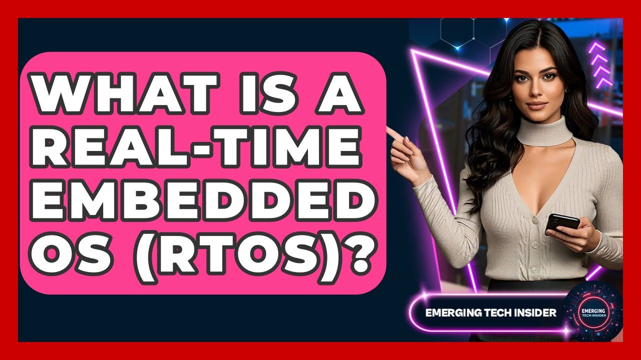 What Is A Real-Time Embedded OS (RTOS)? - Emerging Tech Insider