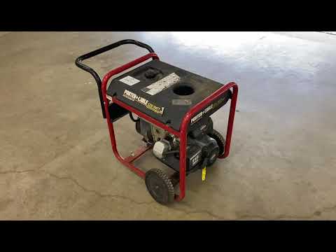 Porter Cable 5250 Watt Generator - Gavel Roads Online Auctions