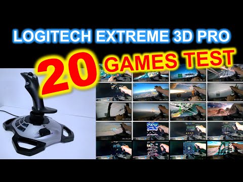 20 GAMES TEST - LOGITECH EXTREME 3D PRO JOYSTICK