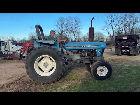 1994 Ford 5610 S diesel tractor, ROPS, one owner - Nutt Auction