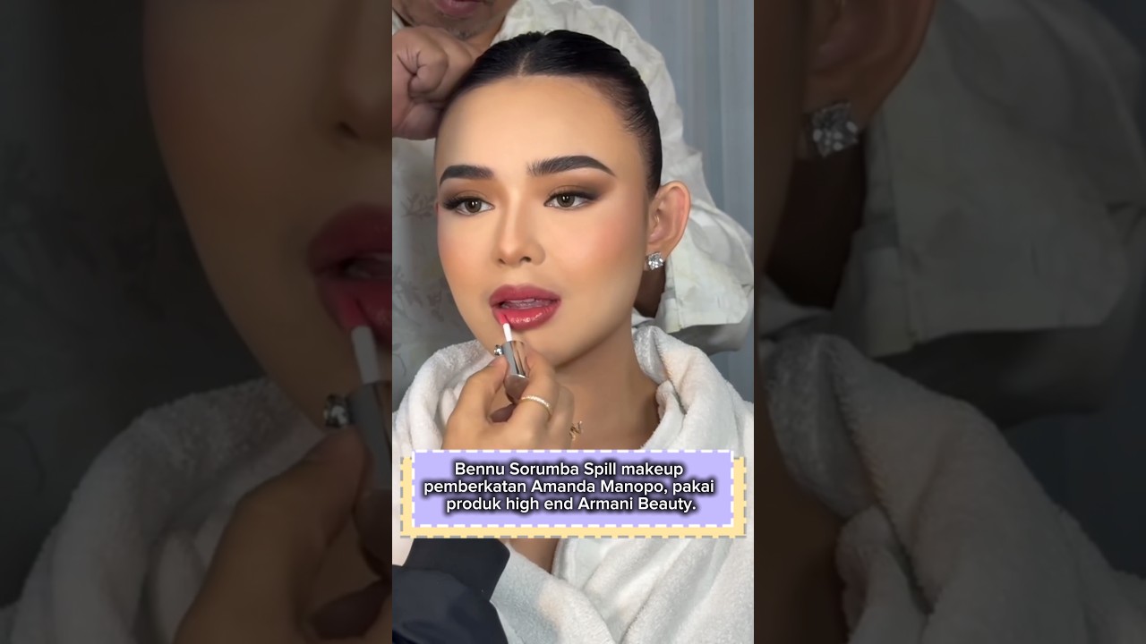 Amanda Manopo's wedding blessing makeup tutorial #kennyaustin