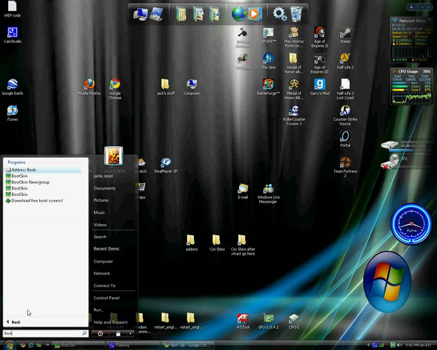 how to change windows xp boot screen