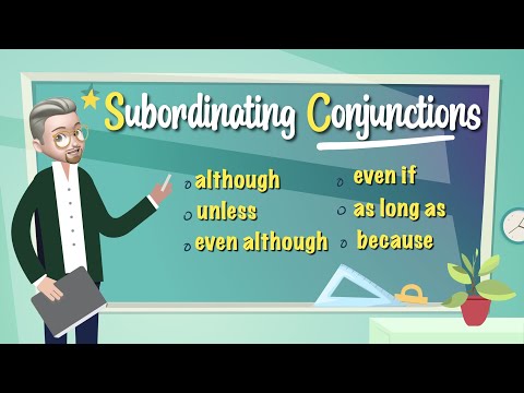 ESL - Subordinating Conjunctions