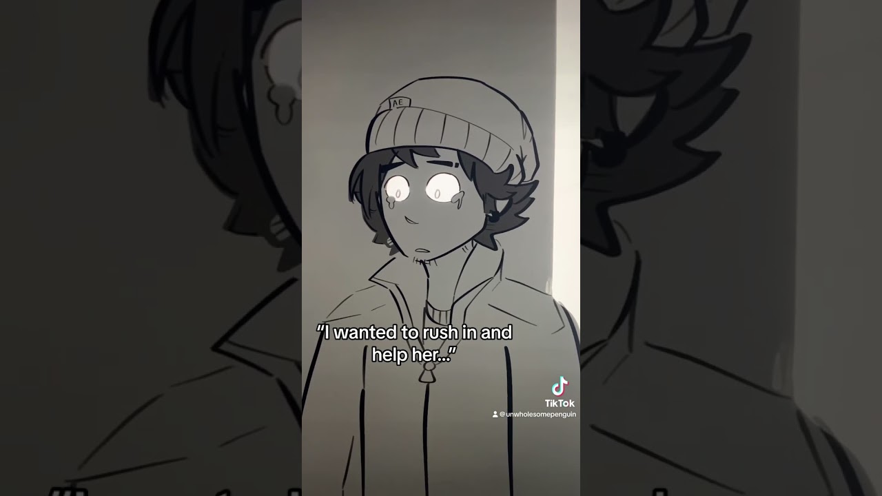 Two Sentence Horror Story | #art #storyart #twosentencehorrorstories #horrorstyle #procreate #scary