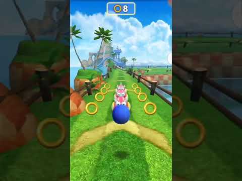 SONIC DASH RANKED TOP 10 IN MY LEADERBOARD