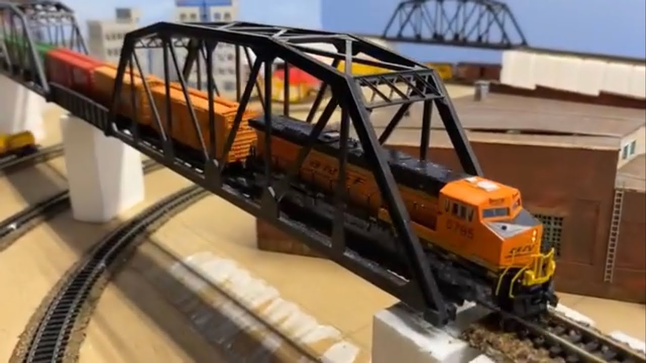 N SCALE 3X6 TRAIN LAYOUT IN PROGRESS
