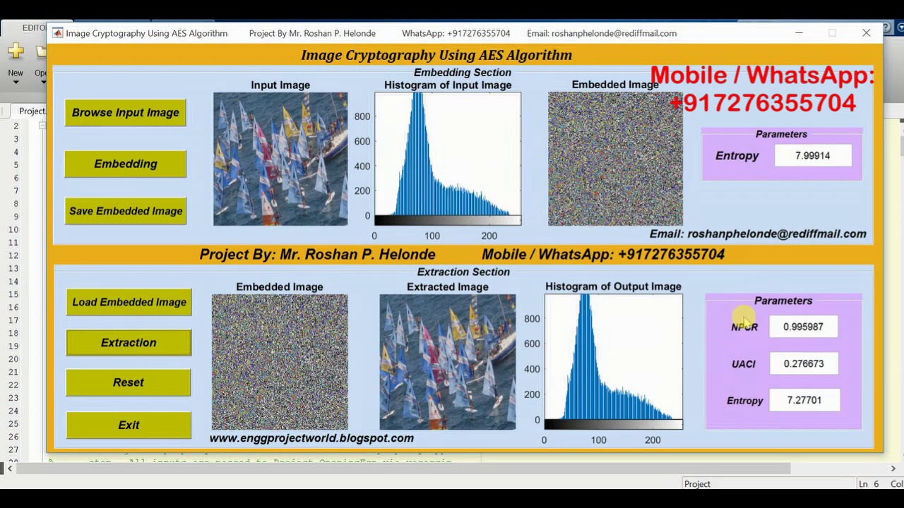 Matlab Code for Image Cryptography Full Source Code - Image Encryption and Decryption Using Matlab