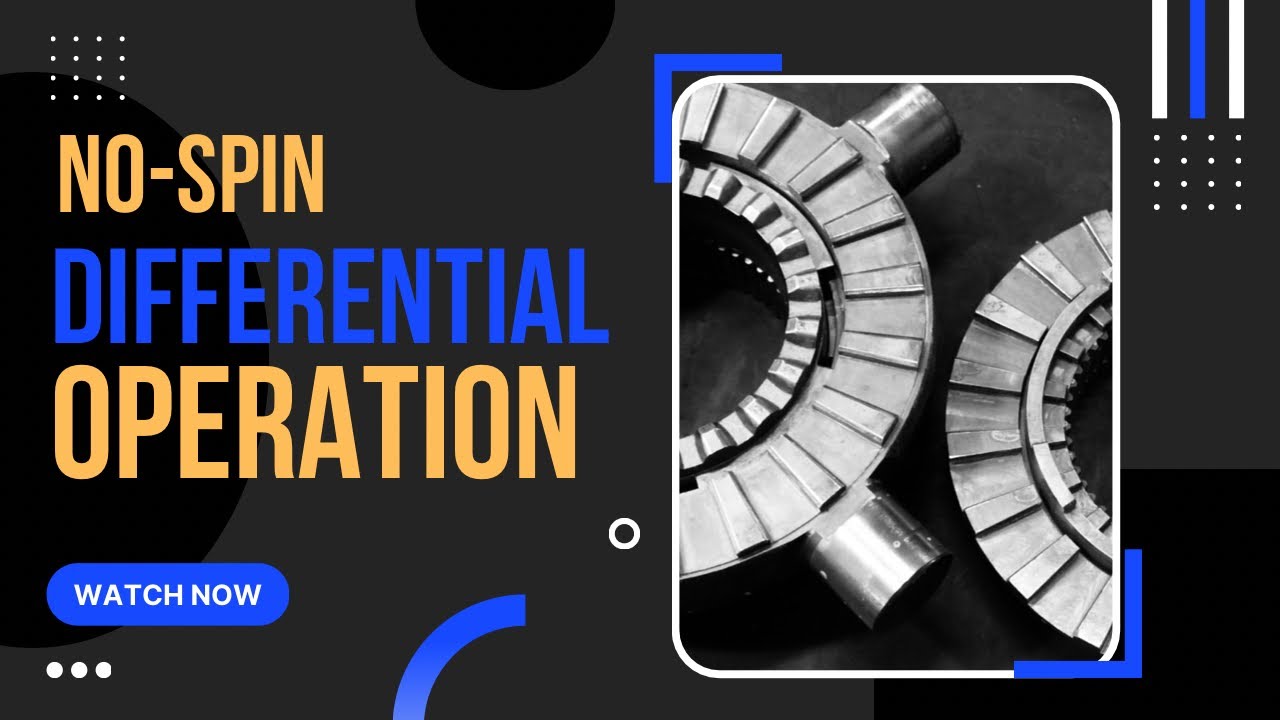 Axle Fundamentals - How does a No-Spin Differential Work?