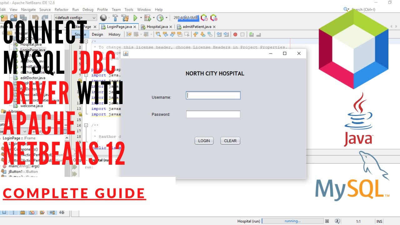 How To Connect Jdbc To Netbeans In Java How To Connect Jdbc To Netbeans In Java Crosspointe