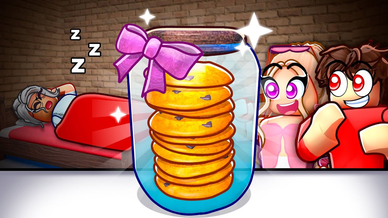 STEALING EVERY COOKIE FROM OUR EVIL GRANDMA!