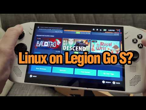 Installing SteamOS on Lenovo Legion Go S