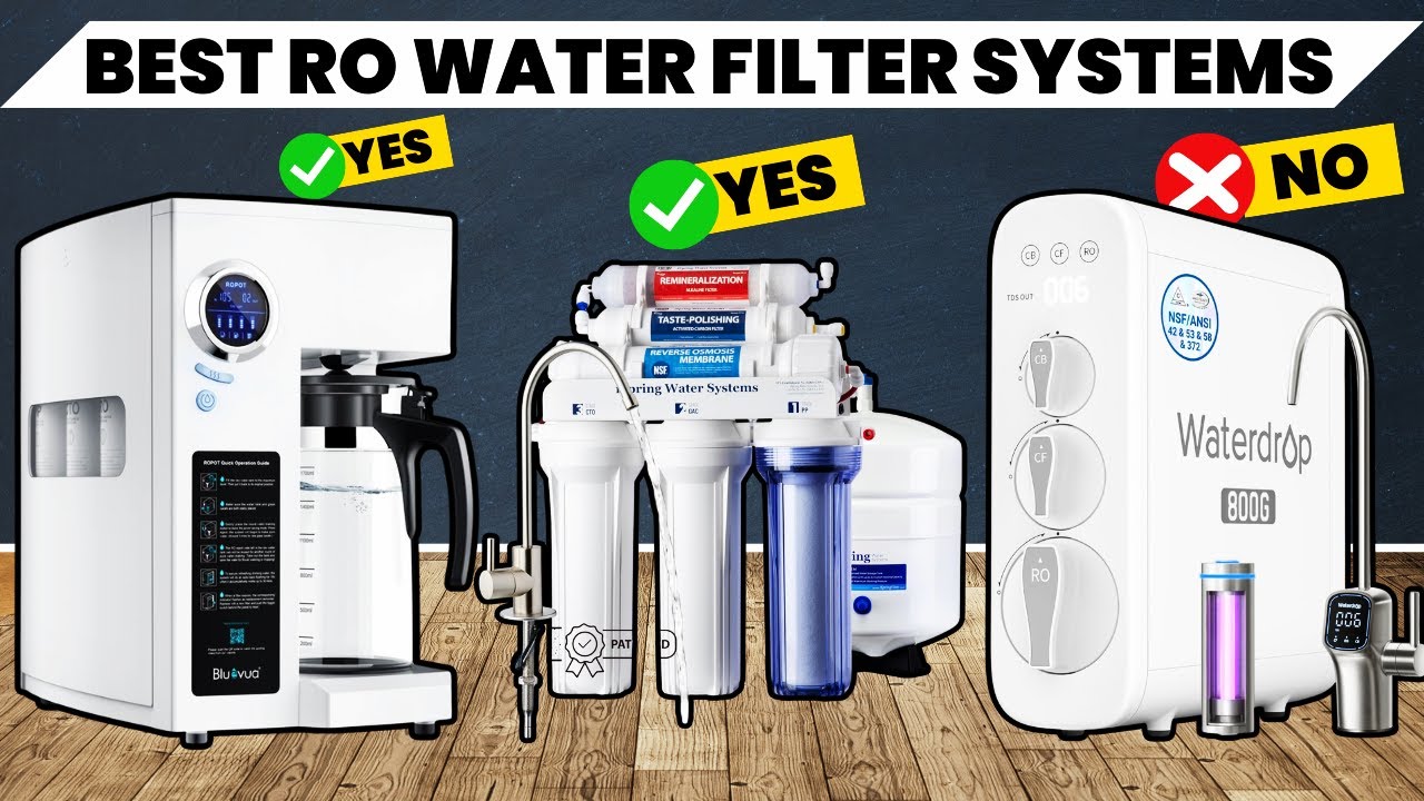 The 6 Best RO Water Filter Systems of 2026