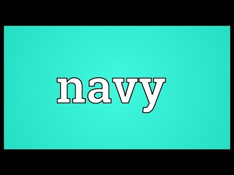 Navy Meaning