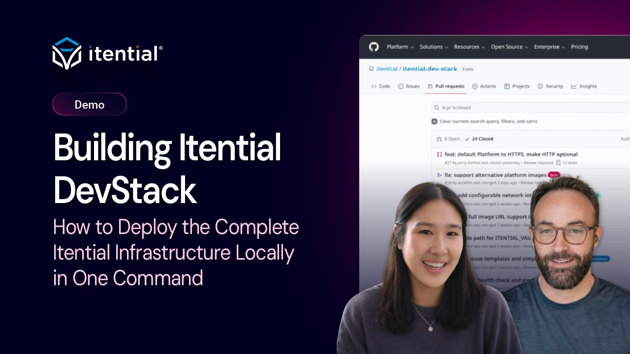 Itential DevStack: Deploy the Itential Stack with a Single Command