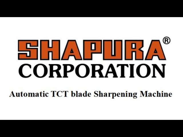Automatic TCT Blade Grinding Machine - SHAPURA Automatic Circular Tct ...