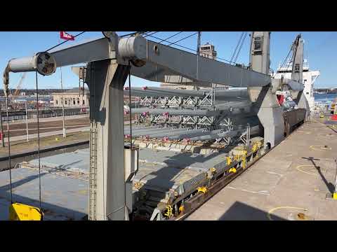 Salt water vessel Asian Spirit at the Soo Locks