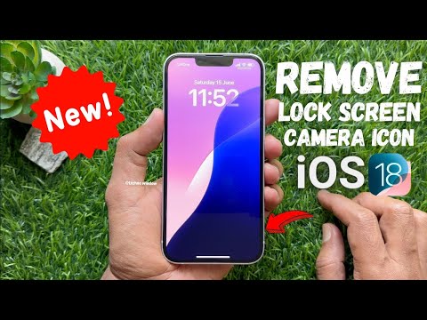 How to Replace or Remove the Flashlight and Camera icons on your iPhone Lock Screen