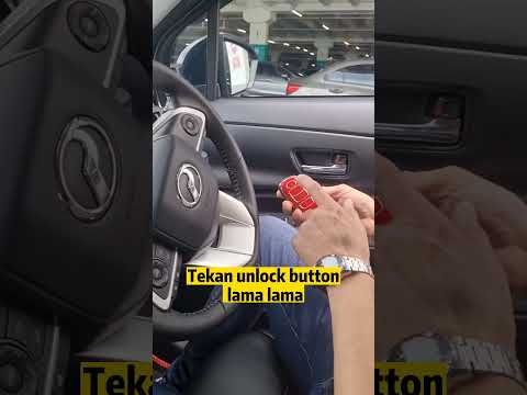 perodua Alza 2024 , macamana setting tekan remote sekali boleh buka semua pintu kereta