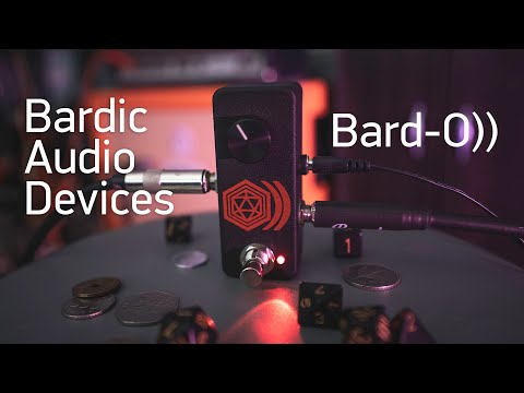 Bardic Audio Devices Bard-O)) 2021 Blackout | Reverb