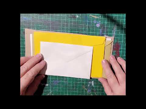 Fit in as much as you can in a single stamp envelope!