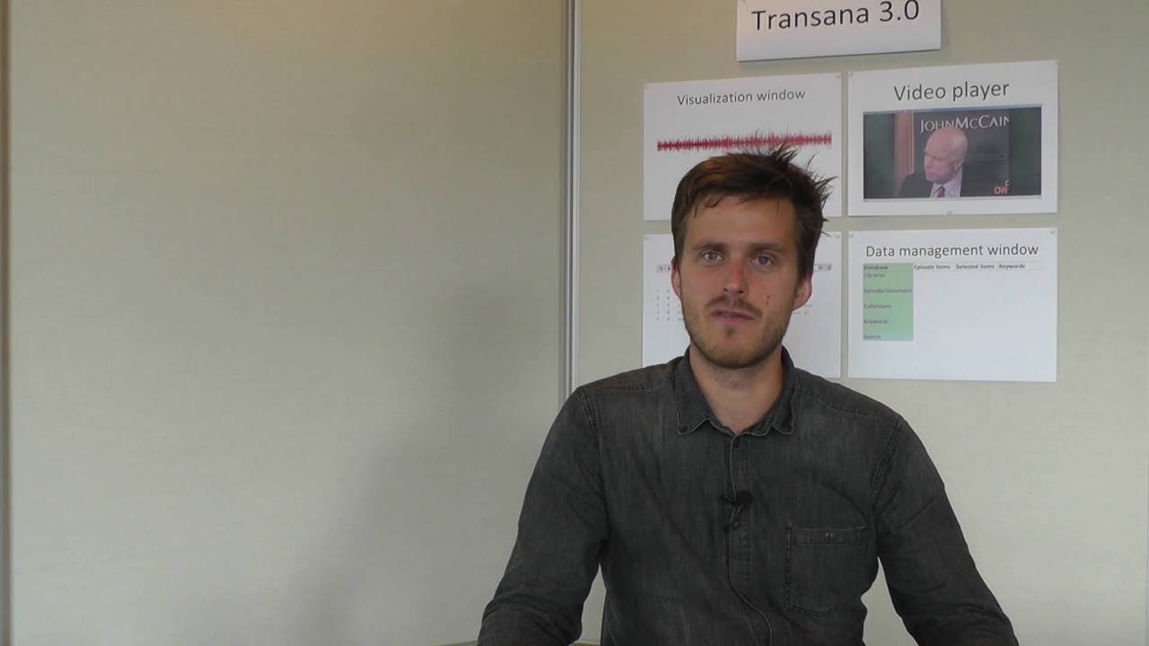 Transana Tutorial 2/4 - Creating a Transcript and using Transcript Templates