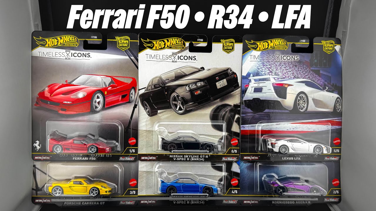 Hot Wheels Timeless Icons Set Will Sell Like Hot Cakes - autoevolution
