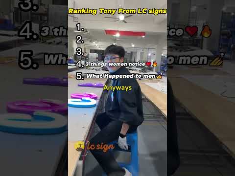Ranking Tony Reactions From LC sign